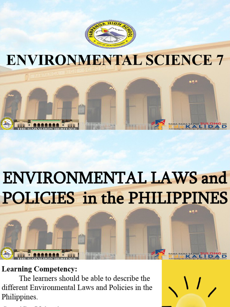 Philippine Environmental Laws | PDF | Chlorofluorocarbon | Kyoto Protocol