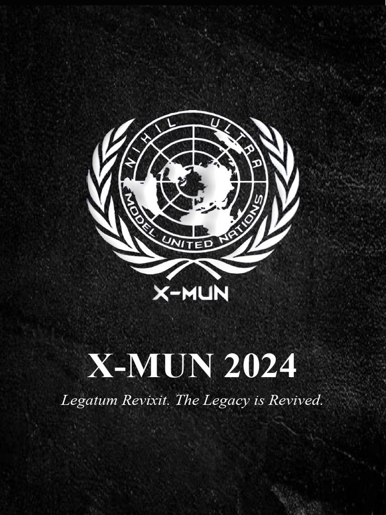 X-MUN 2024: Student Debate Invitation | PDF