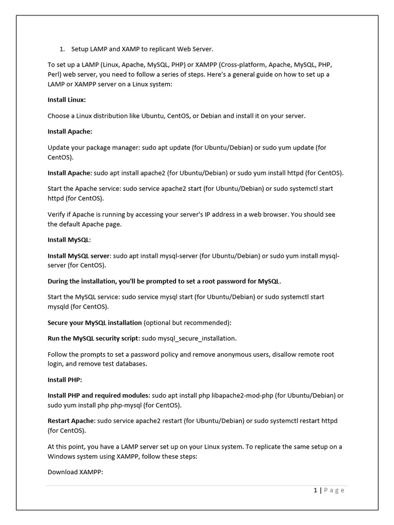 OWASP Top 10 lab manual | PDF | Apache Http Server | My Sql