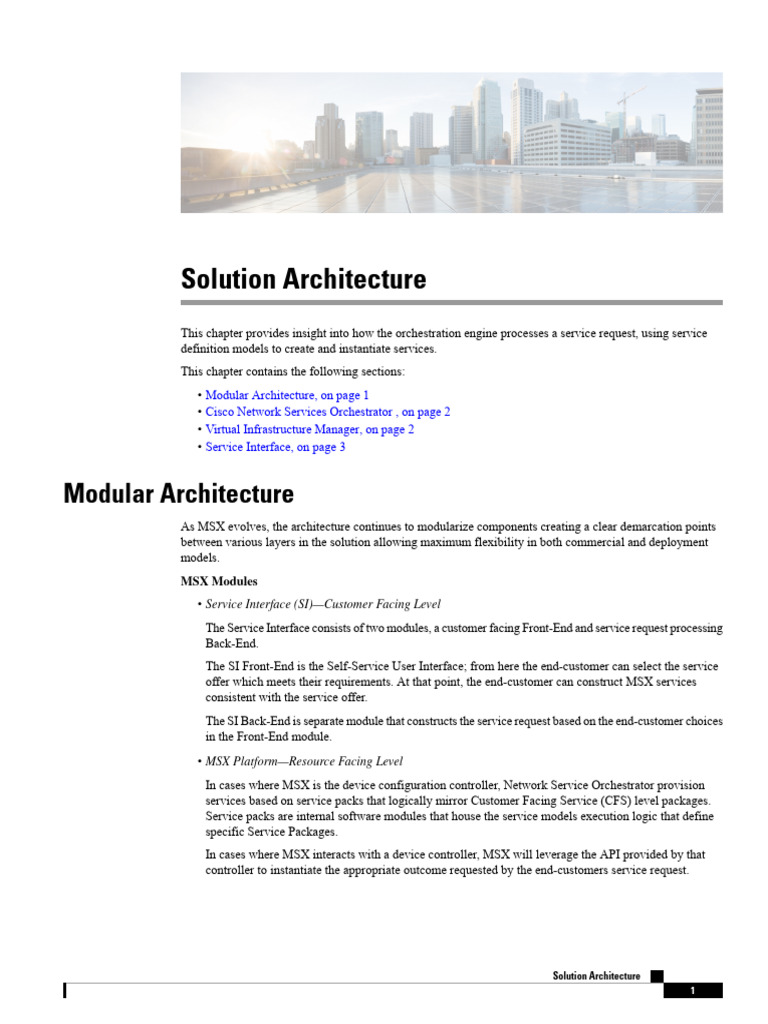 Cisco Msx Solution Architecture Pdf Graphical User Interfaces Server Computing