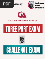 CIA - Part 1 - Unit 1 - Session 1-2 | PDF | Internal Audit | Audit