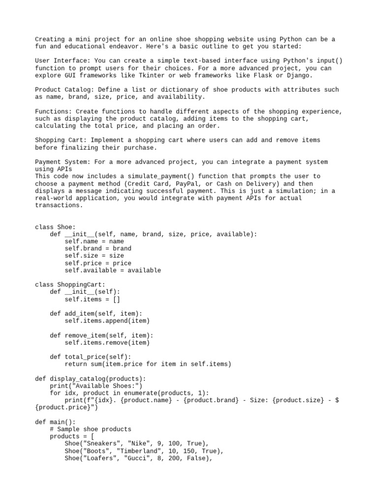 Mini Project Info | PDF | Graphical User Interfaces | Python (Programming Language)