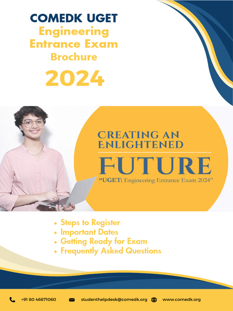 COMEDK 2024 Exam Brochure Version 1 - 2 Released On 03 May 2024 Merged | PDF | Identity Document ...