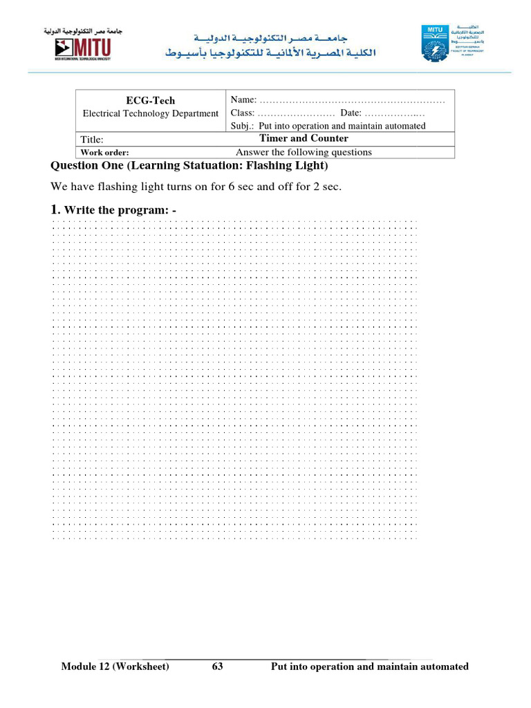Timer | PDF | Switch | Fuse (Electrical)