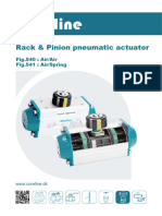 JFC Rack & Pinion Actuators Overview | PDF | Valve | Actuator