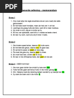 Die Opsomming - Wenke Afr | PDF
