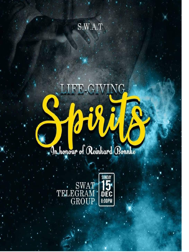LIFE-GIVING SPIRITSIn Honor of Reinhard Bonnke | PDF
