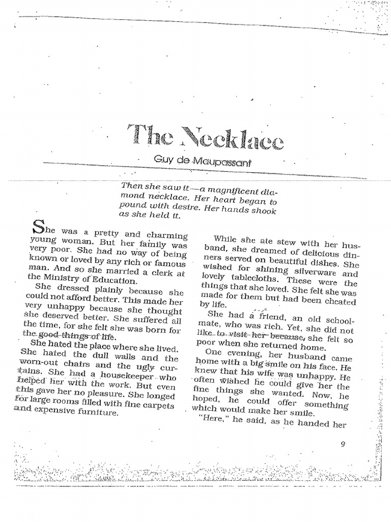The Necklace | PDF