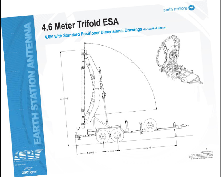 Asc Signal 120 4 6 Meter Trifold Transportable Antenna - 3 | PDF