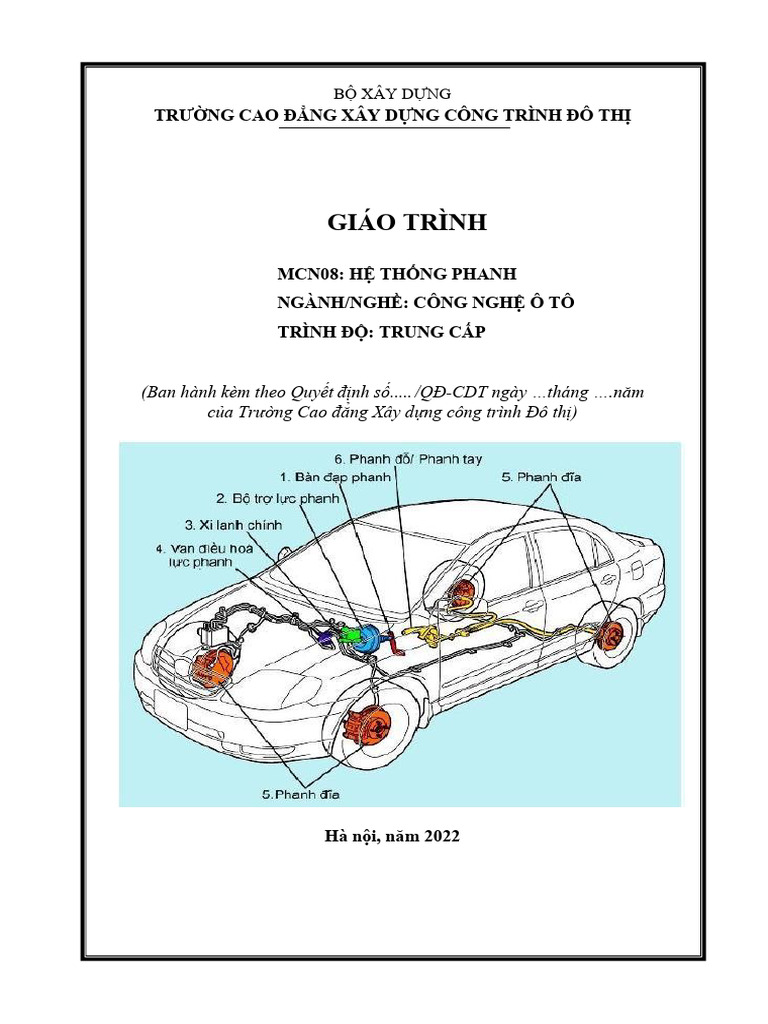 Giao Trinh Bao Duong Sua Chua He Thong Phanh | PDF
