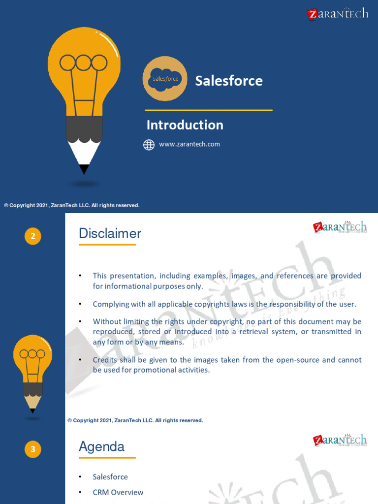 Intro PPT - Salesforce | PDF | Cloud Computing | Software As A Service
