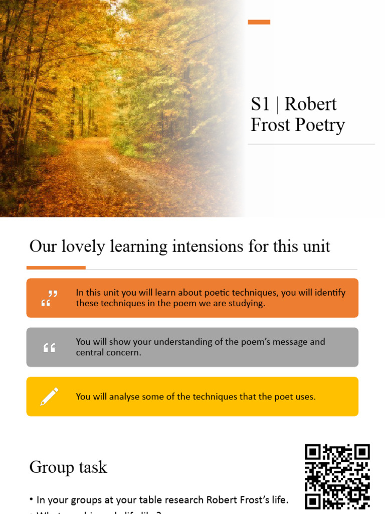 Robert Frost Poetry | PDF | Poetry | Metaphor