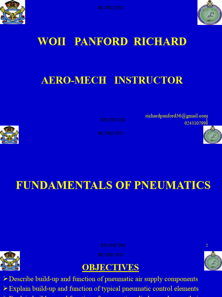 Knust Pnumatic and Hydraulic 1ST Year 2022 | PDF | Engines | Valve