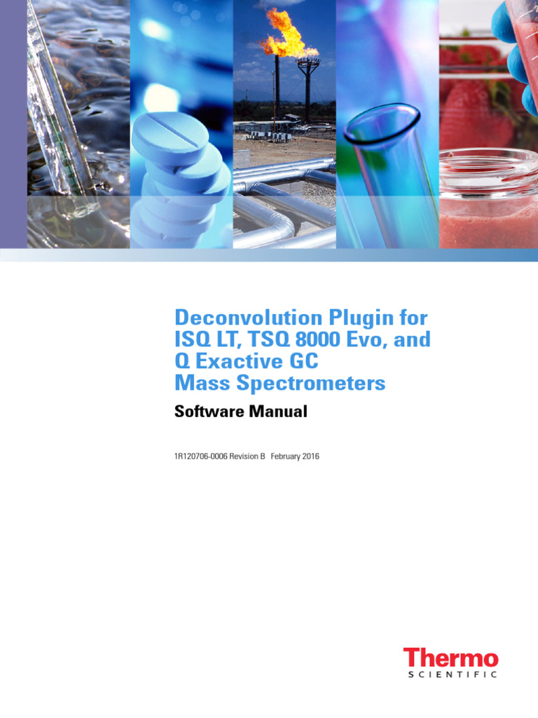 Deconvolution Plugin Software Manual Pdf Mass To Charge Ratio Icon Computing
