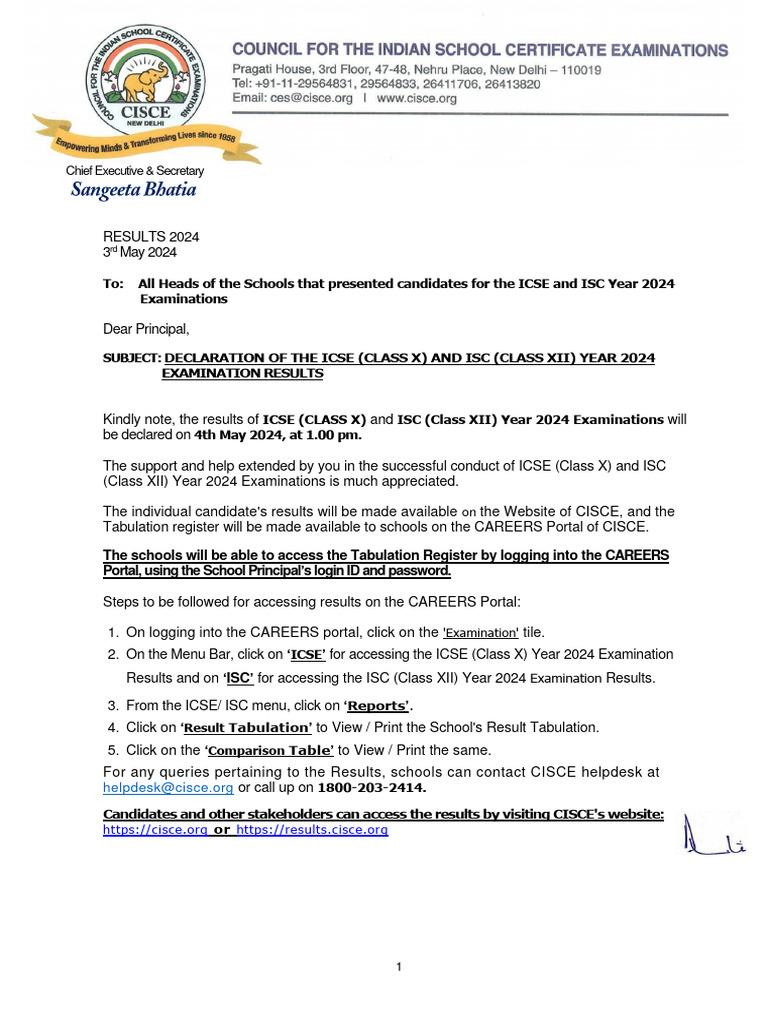 Declaration of Results 2024 | PDF | Computing | Software