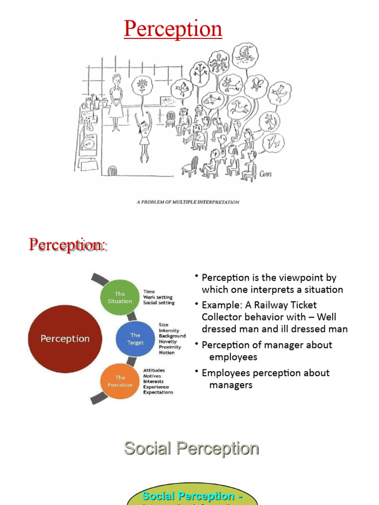 Understanding Perception and Attitude | PDF | Attitude (Psychology ...