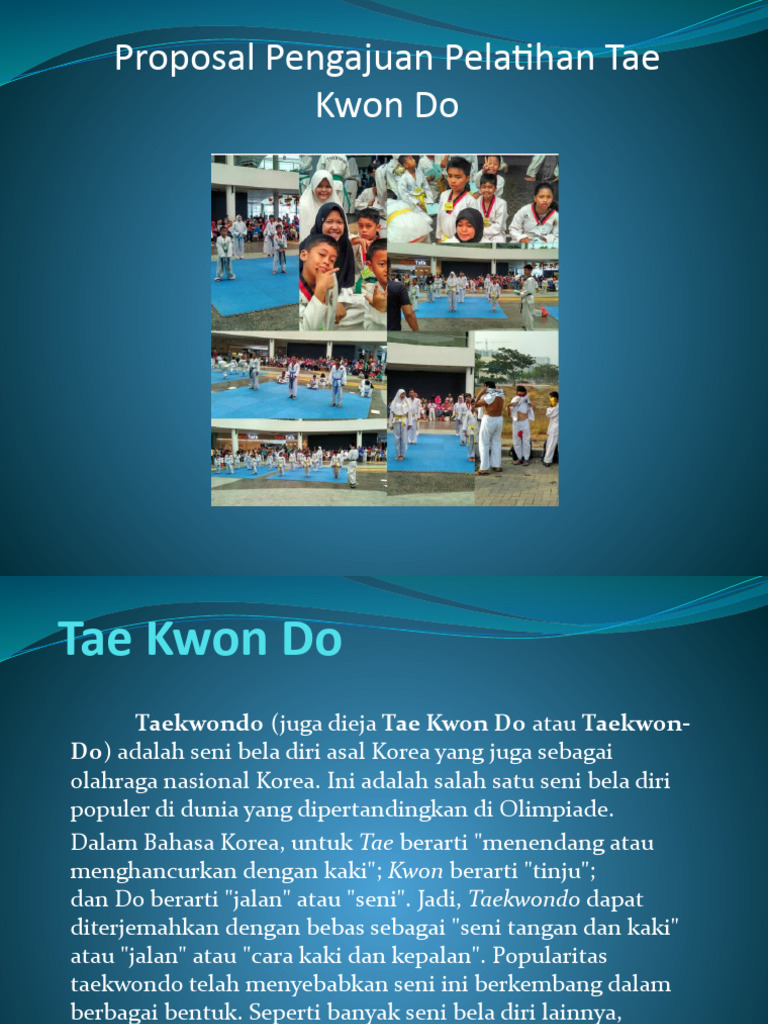 Tae Kwon Do | PDF