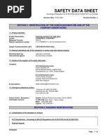 Turbidity Standard (Formazin), 4000 NTU: Safety Data Sheet | PDF ...