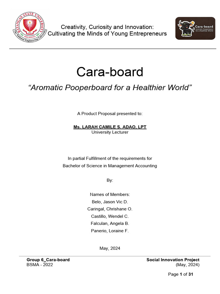 Social Investigatory Project For Presentation | PDF | Ruminant | Paper