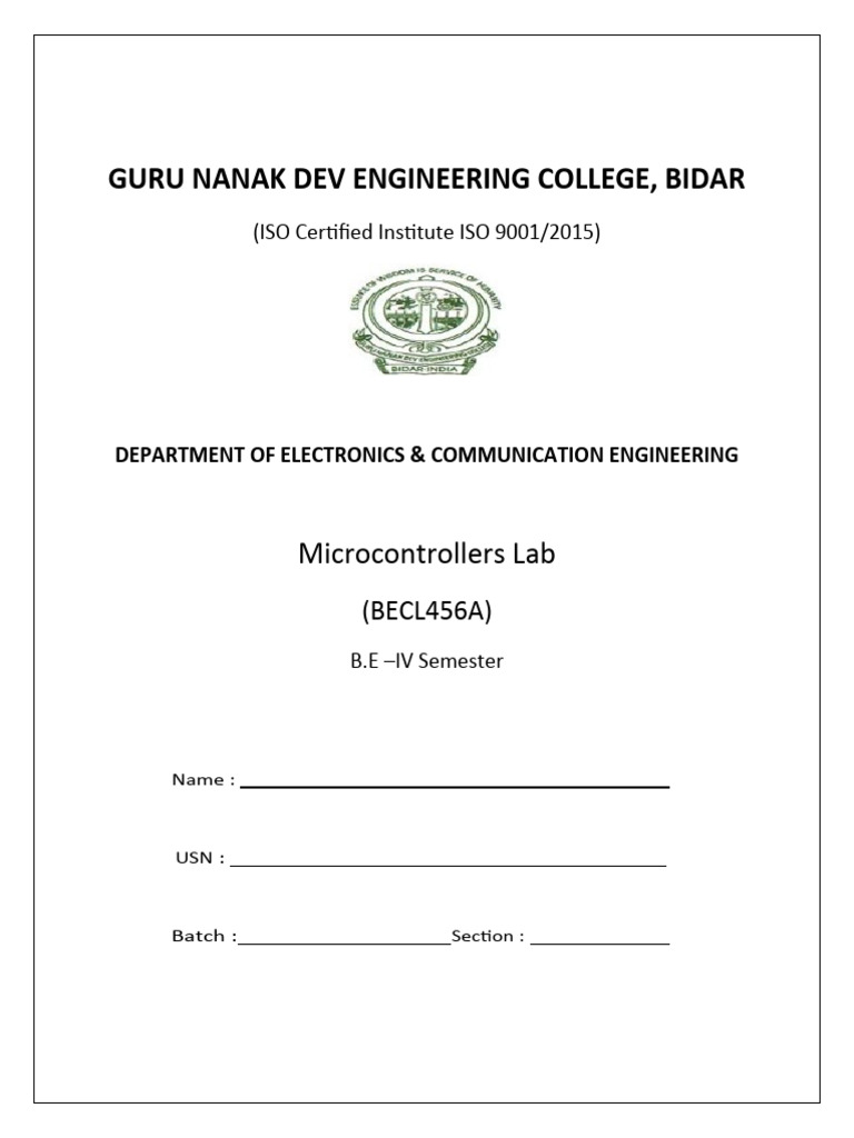 Mc Lab Manual 2022 Scheme Pdf Engineering Integrated Development Environment 