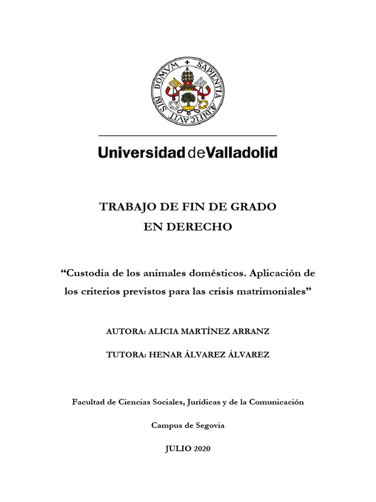Tfg-N. 1299 | PDF | Castigos | Divorcio