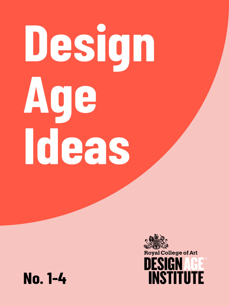 RCA Design Age Ideas Report October 2023 | PDF | Ageism | Stereotypes