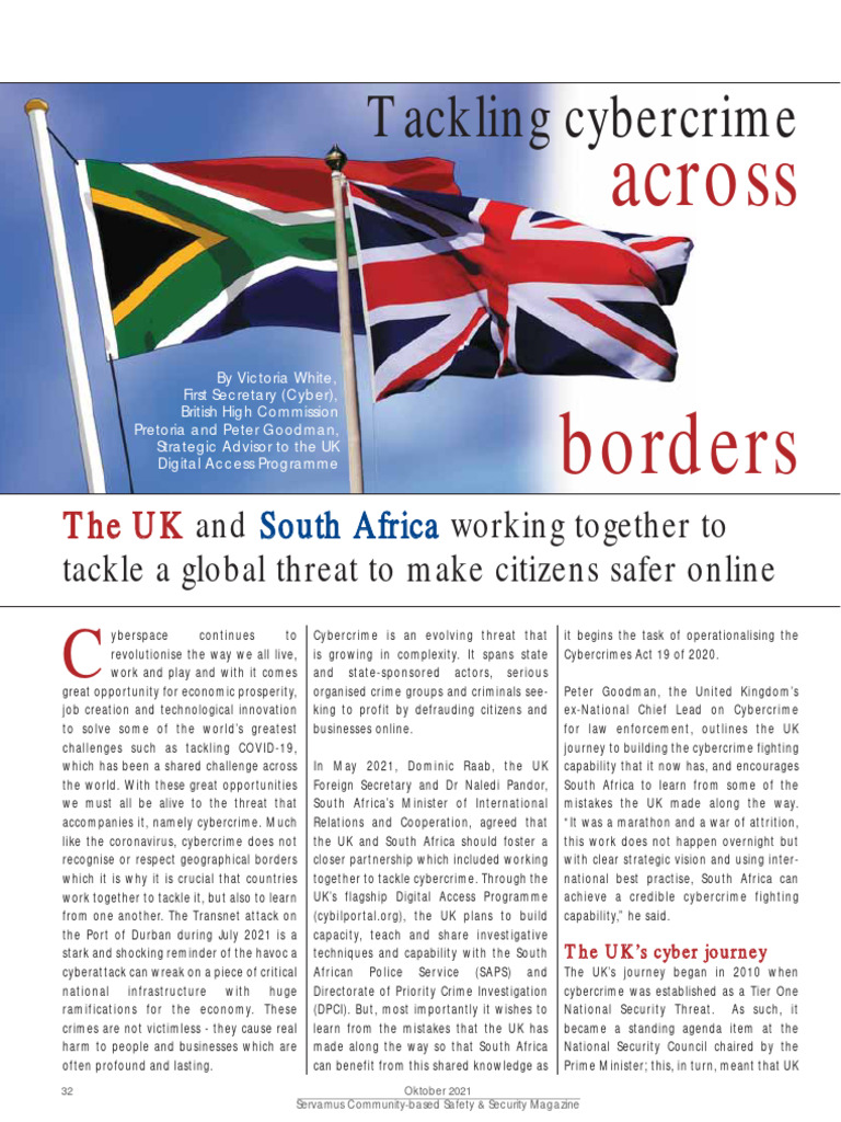White Goodman 2021 Tackling Cybercrime Across Borders | Download Free ...