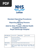 Policy For Patients Requiring One To One Observation | PDF | Nursing ...