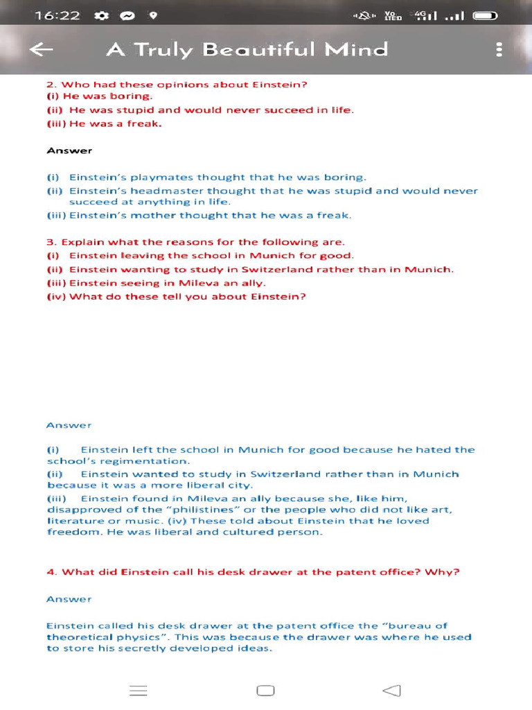 A Truly Beautiful Mind Eng 1 | PDF | Albert Einstein | Nuclear Weapons