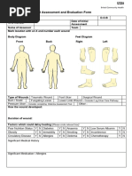 Patient-Scale POSAS-3.0 Generic-Scar English | PDF | Paresthesia | Medicine