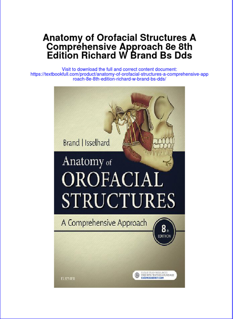 Full Chapter Anatomy of Orofacial Structures A Comprehensive Approach ...