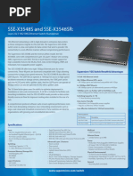 s4148t On Datasheet | PDF | Network Switch | Data Center