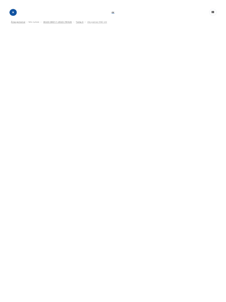 4to Parcial IPAC-23 - Revisión Del Intento Taxo 2 | PDF | Plantas | Botánica