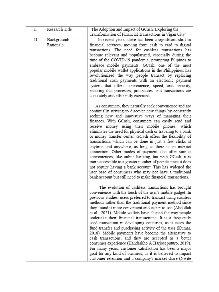 CAPSULE-PROPOSAL | PDF | Survey Methodology | Cash