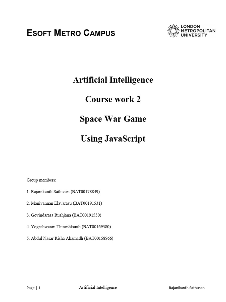Ai CW2 | Download Free PDF | Artificial Intelligence | Intelligence (AI) & Semantics