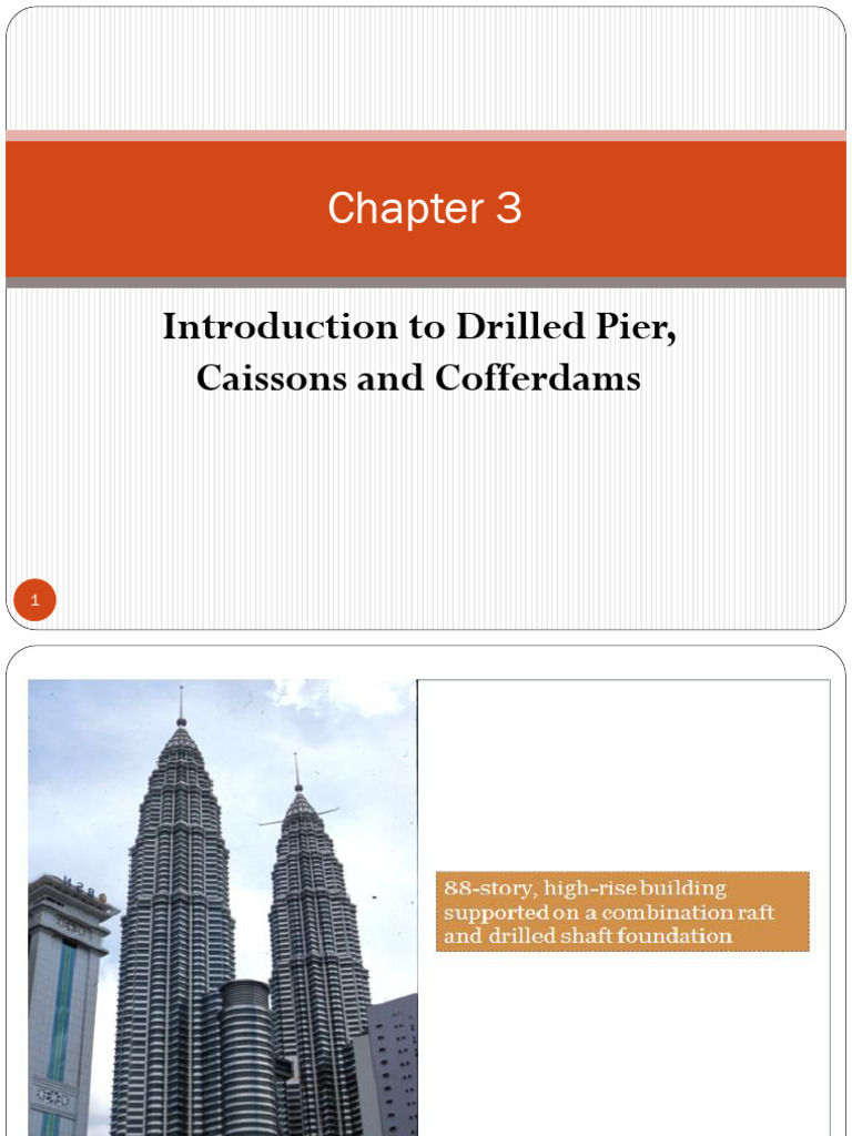 Drilled Piers and Caissons Overview | PDF | Deep Foundation | Civil ...