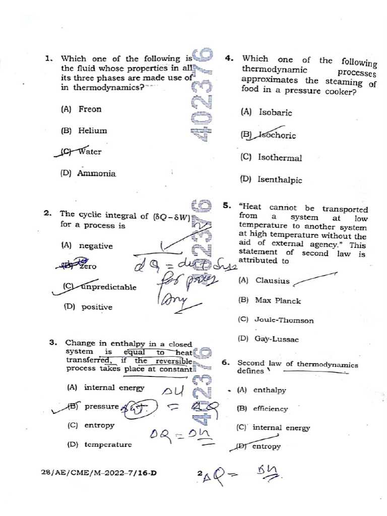 BPSC Ae 2022 Me Paper V 19 | PDF