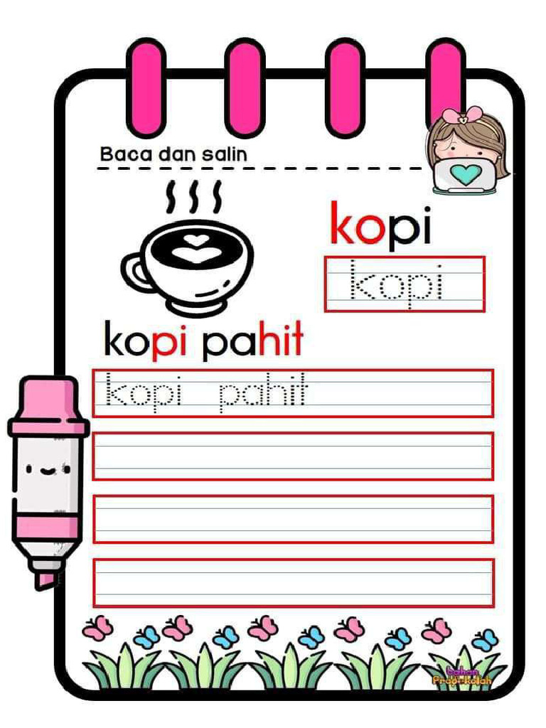 Modul Adik Pandai Baca Dan Tulis KVKV | PDF