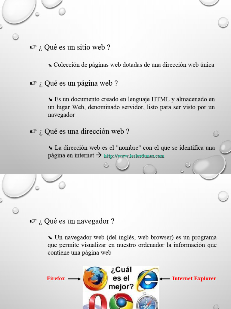 Introducción al HTML y la Web | PDF | Red mundial | Internet y web