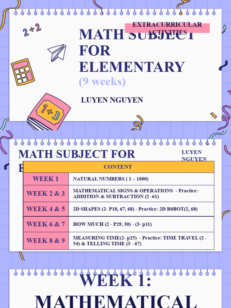 Math - Elementary | PDF | Planets | Planets In Astrology