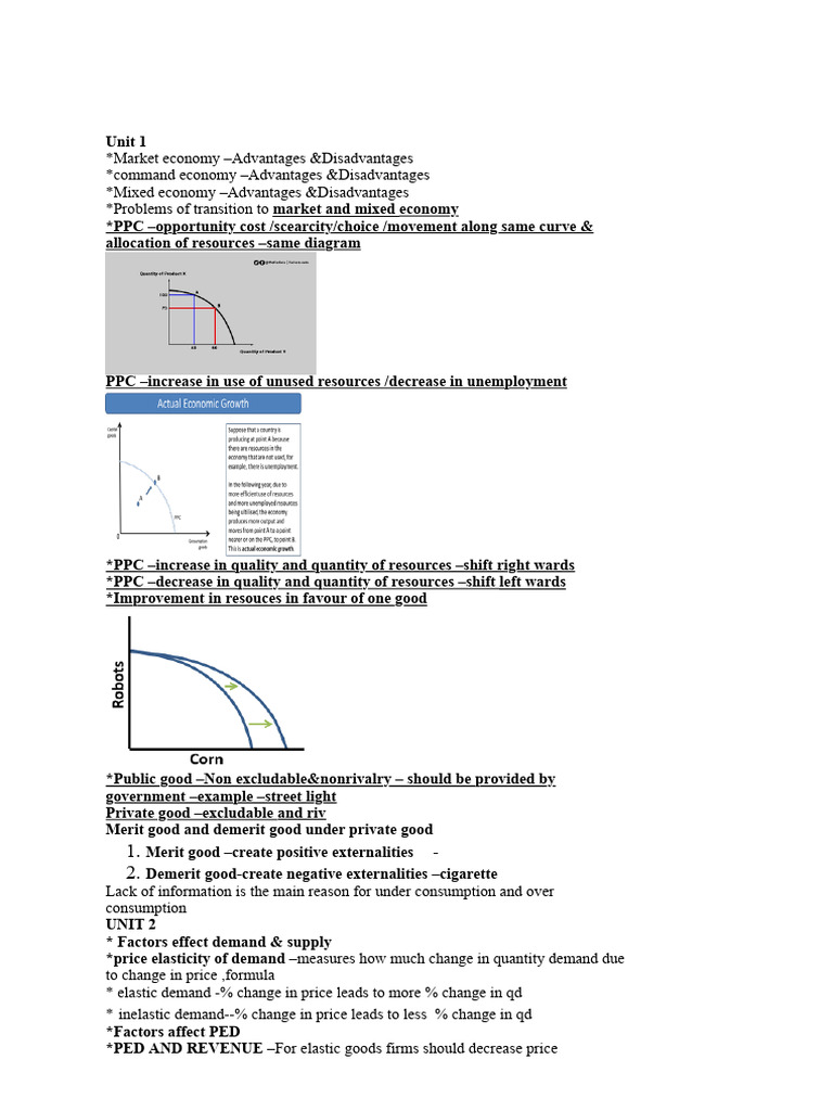 Economic Systems and Market Dynamics | PDF | Demand | Elasticity ...