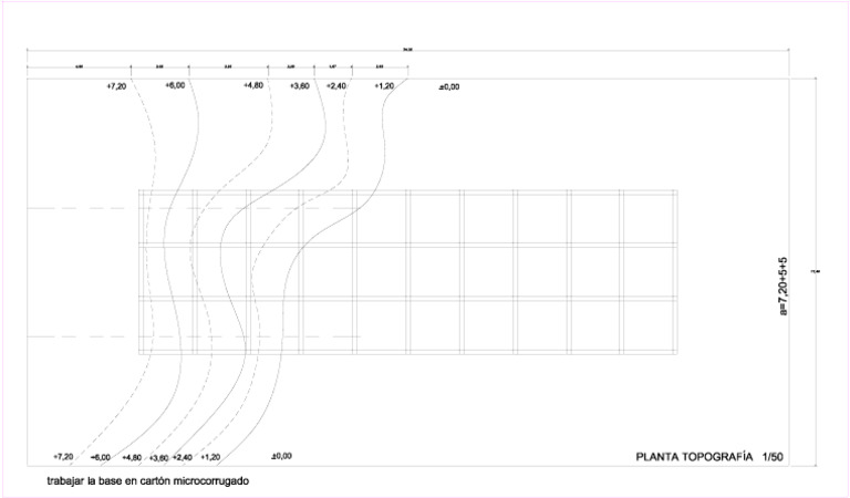 Topografía TDA 1 Para Imprimir en Cad | PDF