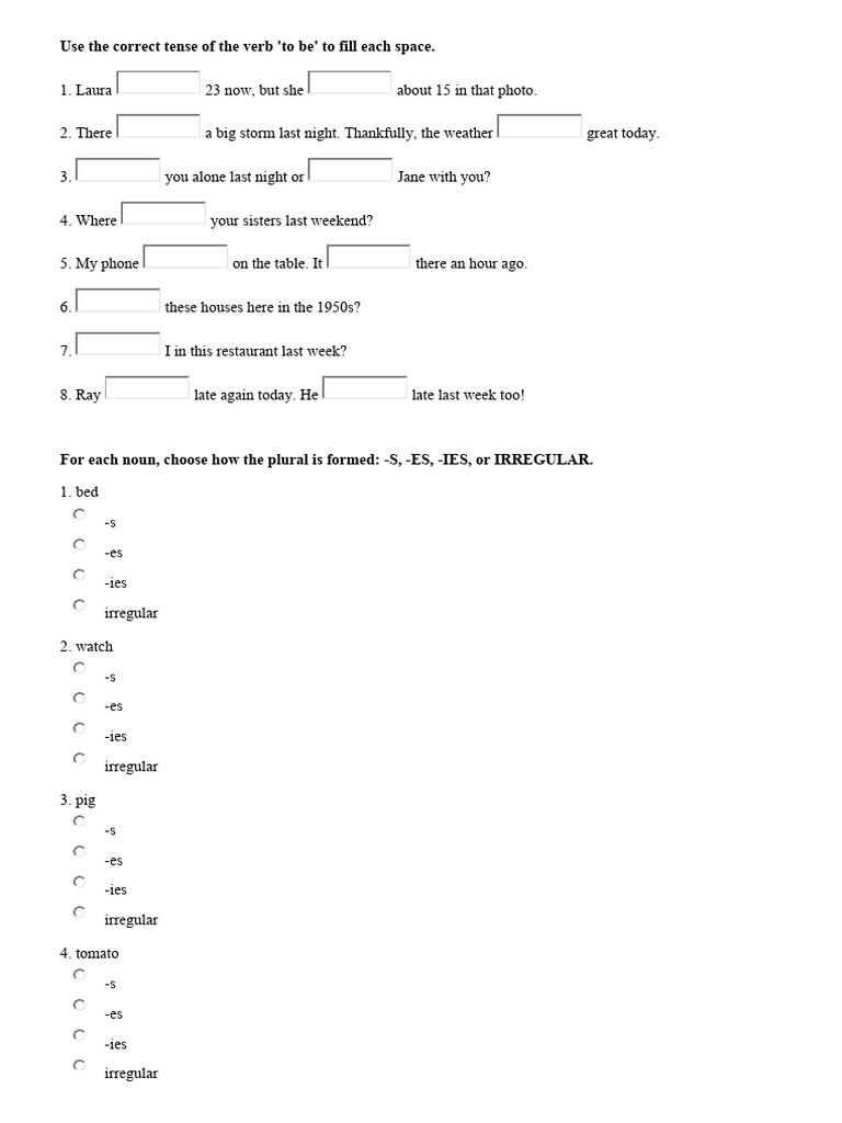 exercises for elementary level | PDF