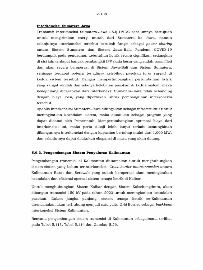 RUPTL PLN 2021 - 2030 (21) - Pages-1 | PDF