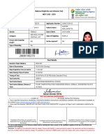 Nfat 2024 | PDF | Multiple Choice | Identity Document