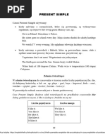 Notatka Present Simple | PDF