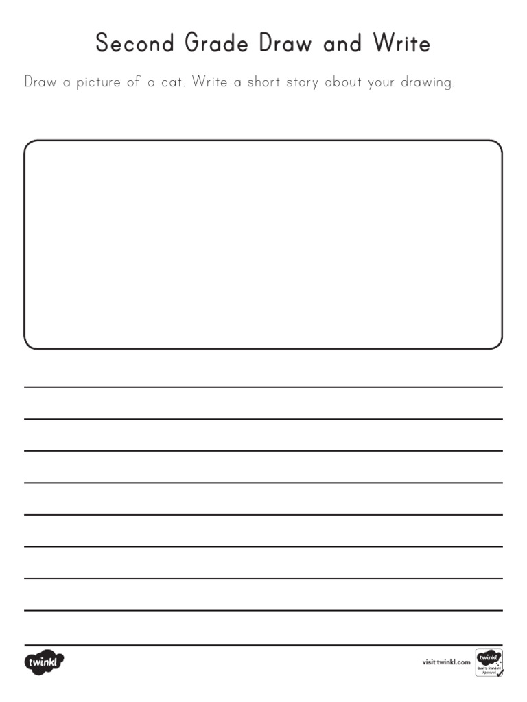 Second Grade Write And Draw Writing Center Activities Pdf Emotions