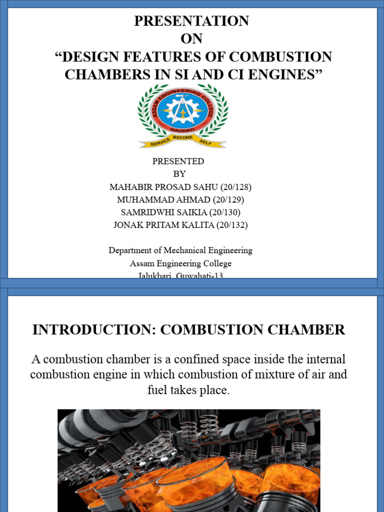 Group 5 Ice Pdf Internal Combustion Engine Combustion