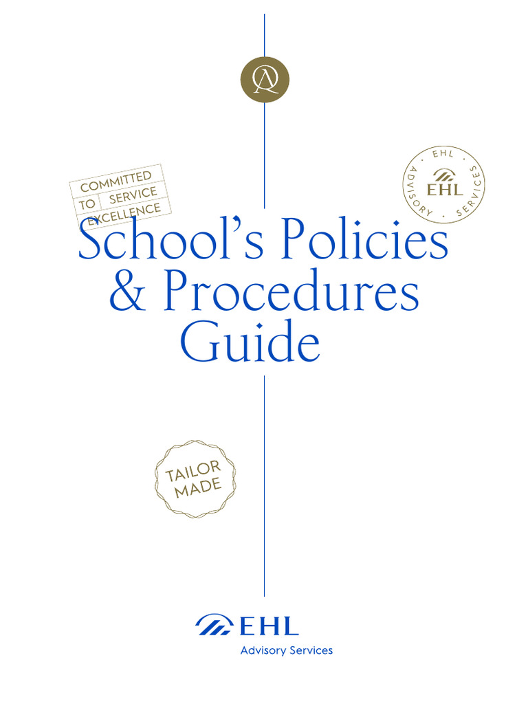 School Policies Procedures Guide | Download Free PDF | Policy | Schools