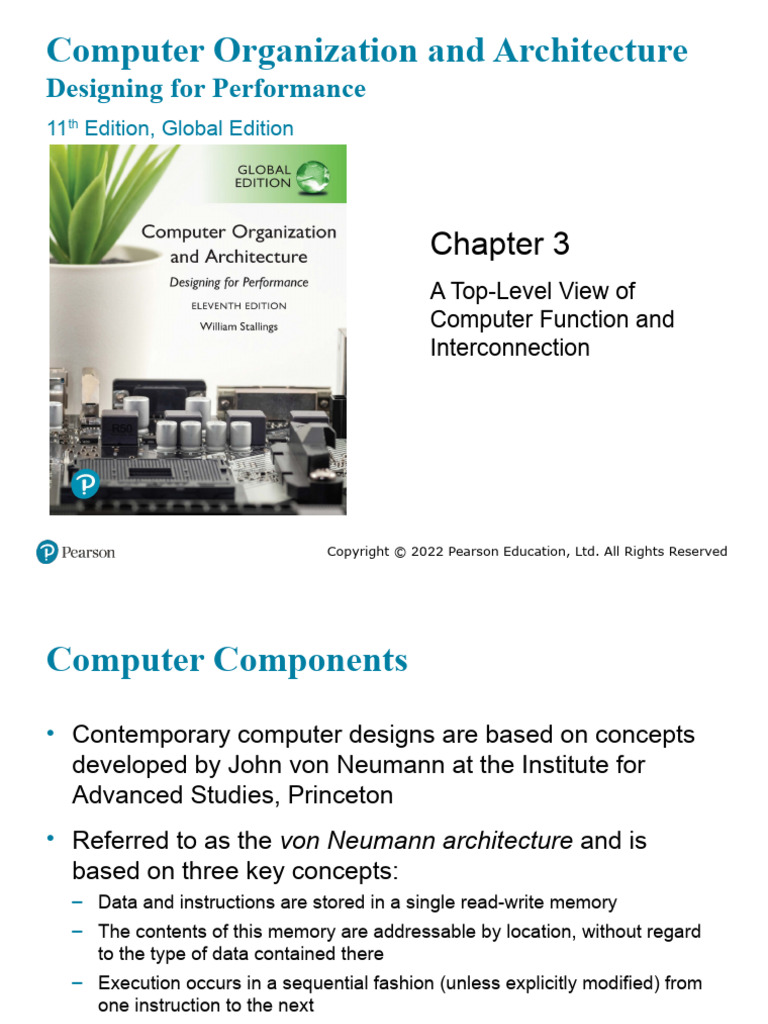 CH03 COA11e | PDF | Input/Output | Central Processing Unit